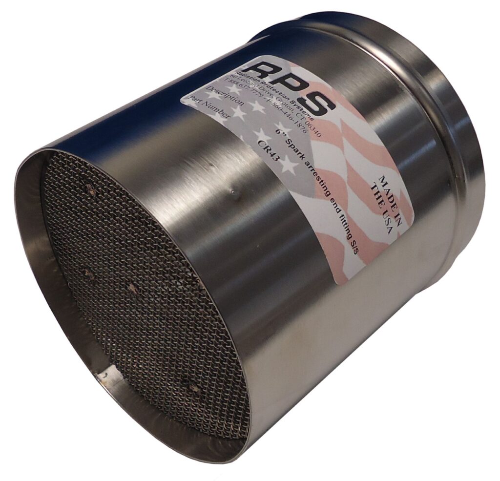 Spark Arresting End Fittings | Radiation Protection Systems