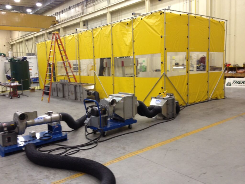 Work Tents | Radiation Protection Systems